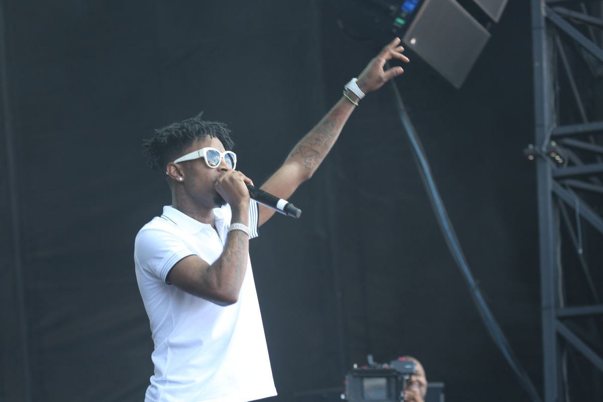21 Savage Live At The Roots Picnic 2017