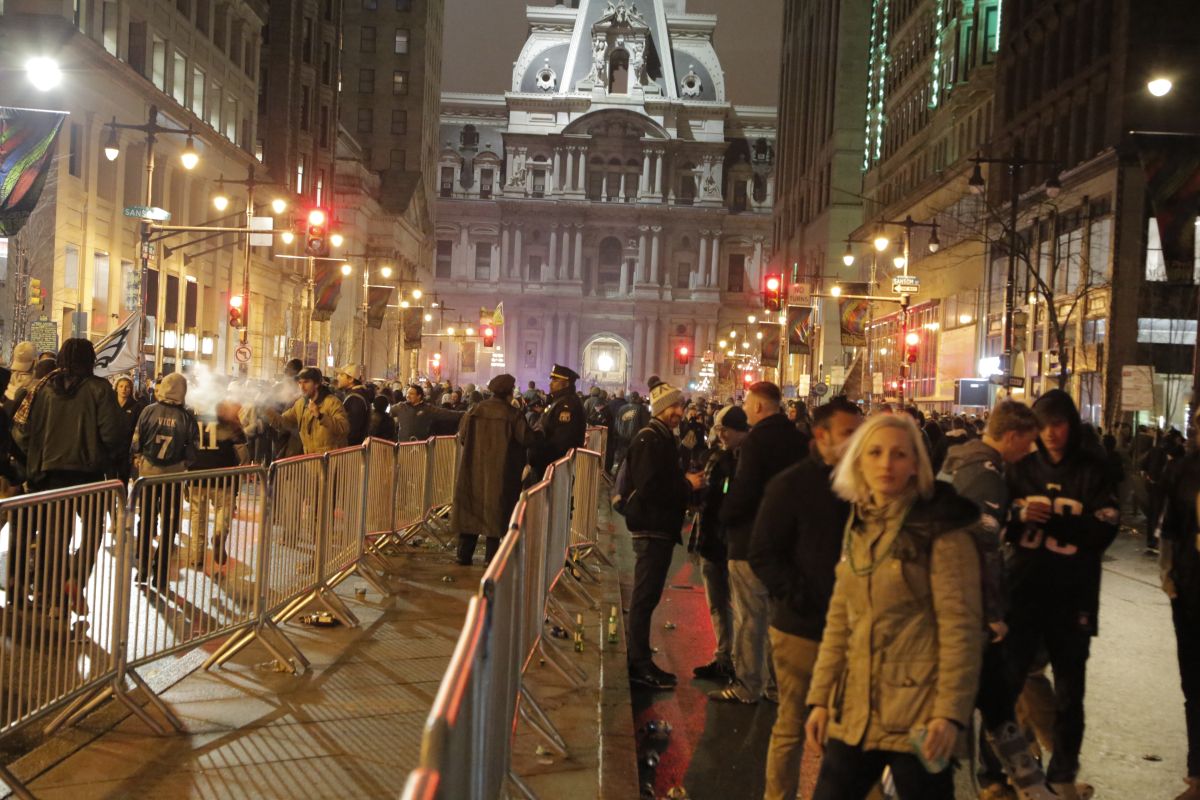 Still Celebrating: Super Bowl Celebration On Broad Street