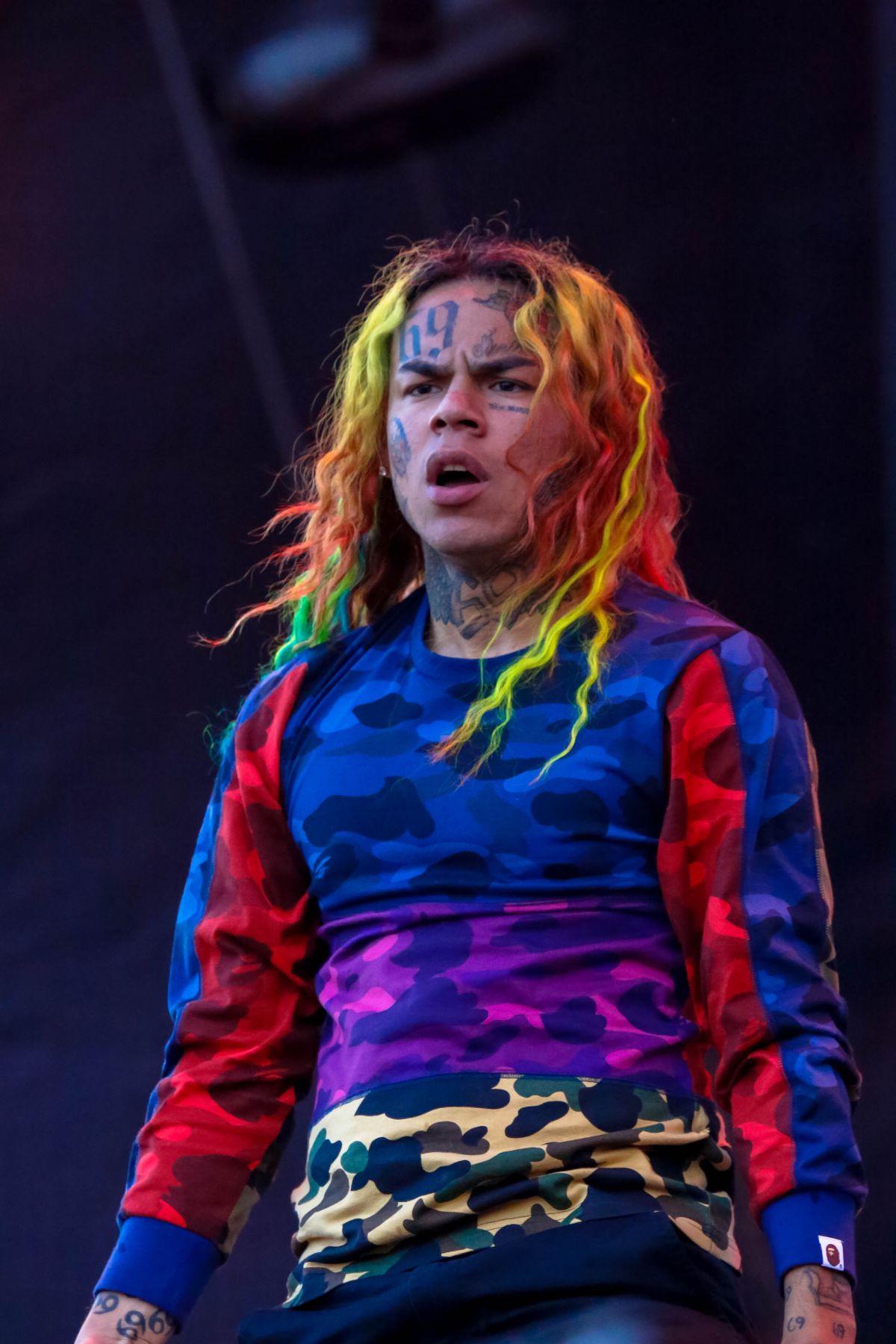 6ix9ine Performs At Made In America 2018